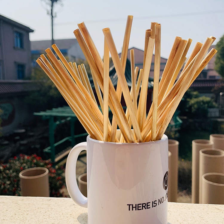 HIRO Disposable Natural Wheat Straws