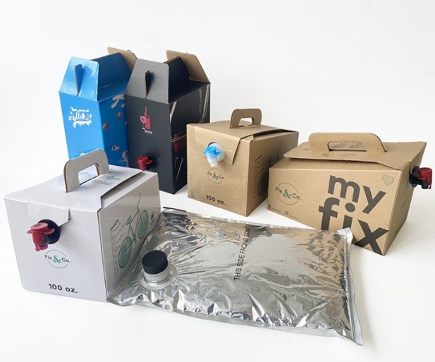 HIRO Portable set Bag in box for coffee drinks juice milk beer